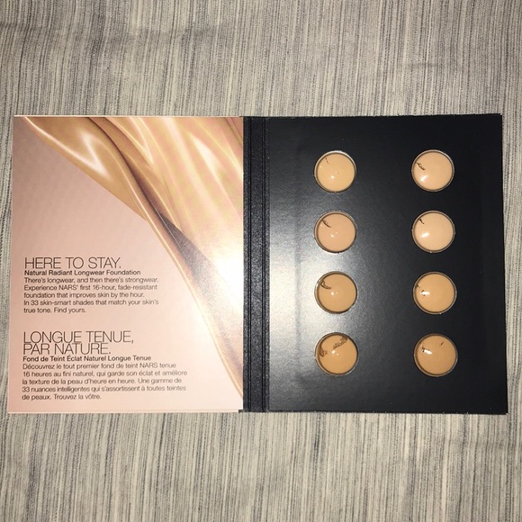 Sephora | Makeup | Nars Natural Radiant Longwear Foundation Samples ...